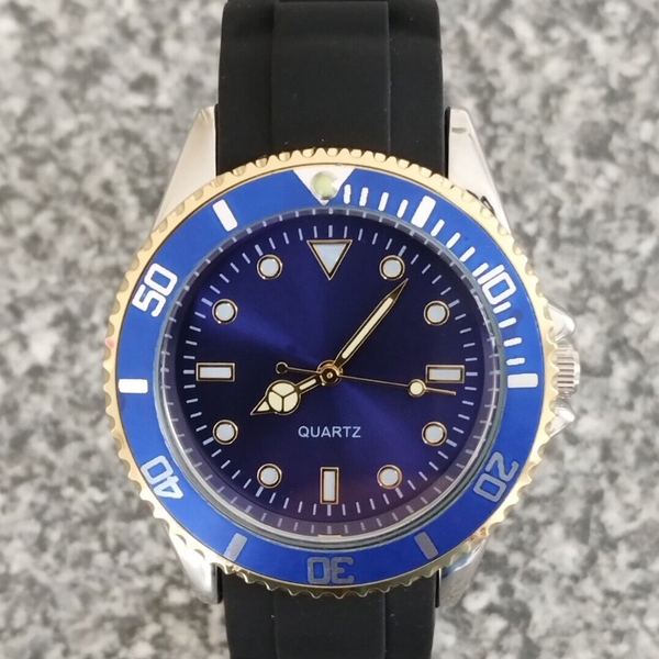 NEW TPW WATCH PC21S Seiko Movement 40mm Blue and Gold Bezel FREE ...