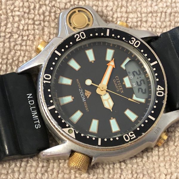 Men's Vintage Casio Promaster Aqualand Divers Watch - C023 088069 ...