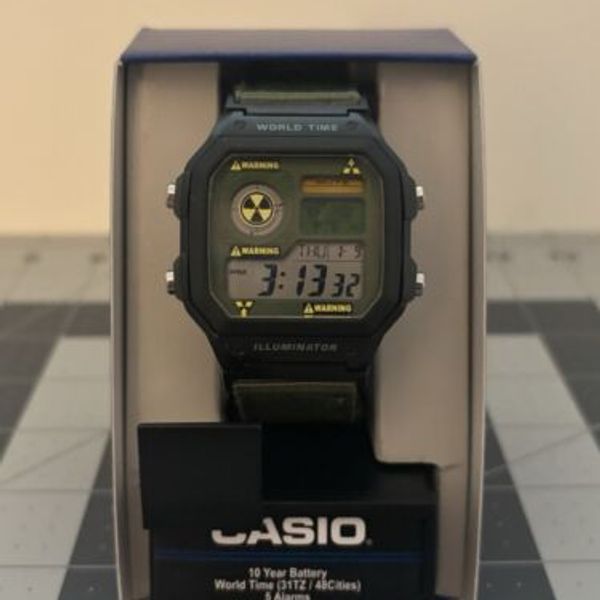 Casio AE1200WH, Men's Chronograph Watch, 100 Meter WR, Customized ...
