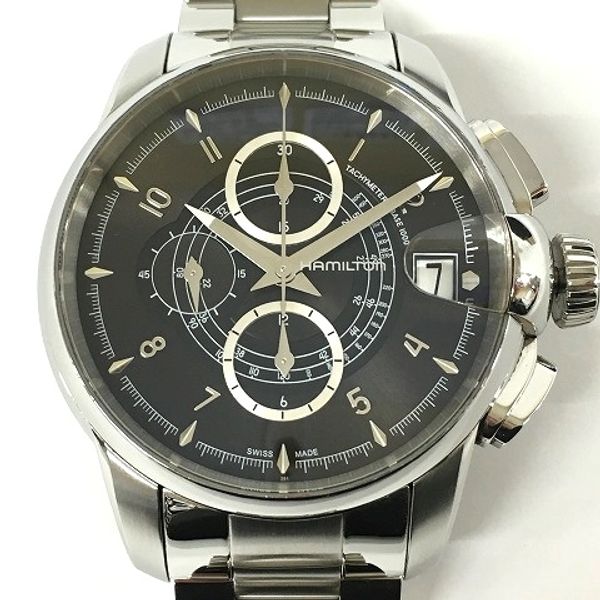 [Used] HAMILTON Hamilton Railroad H406160 Watch Chronograph Automatic ...