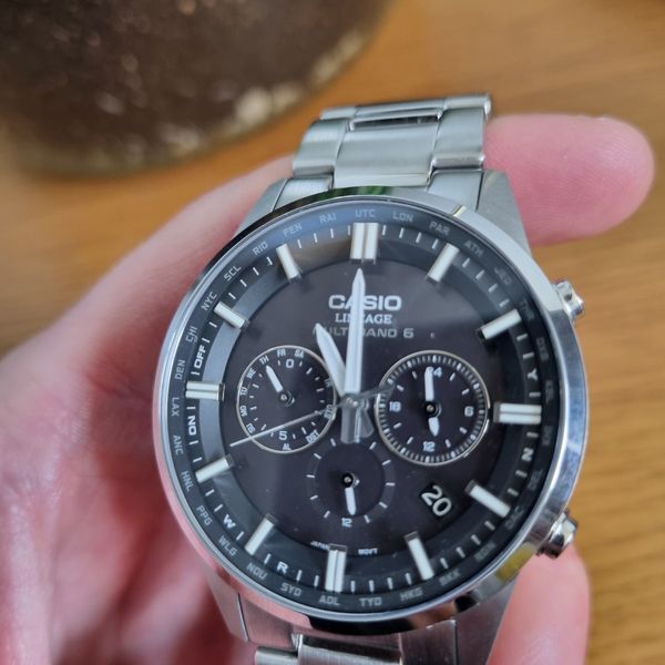 Casio Lineage LIW-M700D-1AJF Solar Multiband 6 Radio Controlled Watch ...