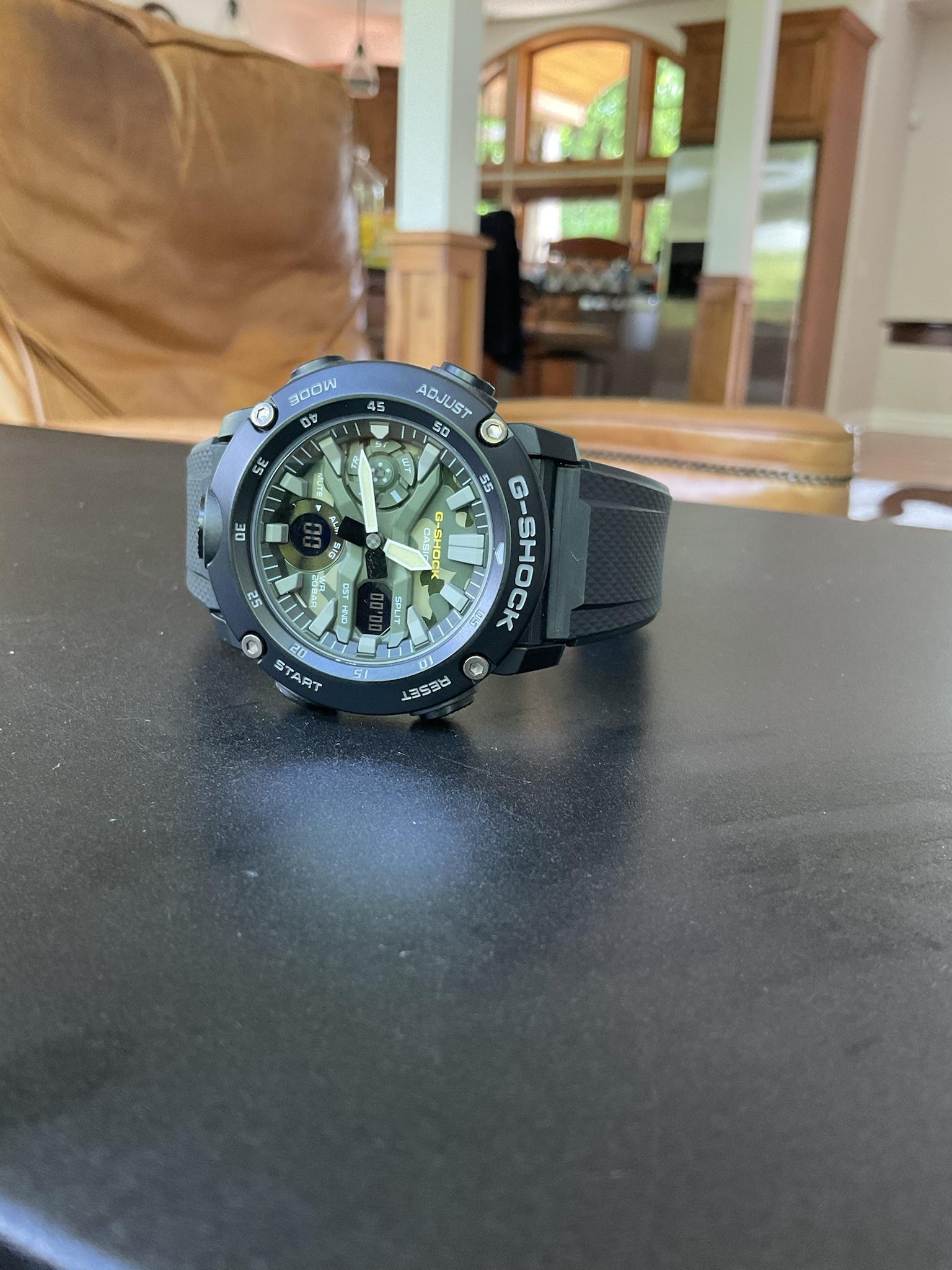 [WTS] Gshock ga2000 , new , full kit $90 | WatchCharts