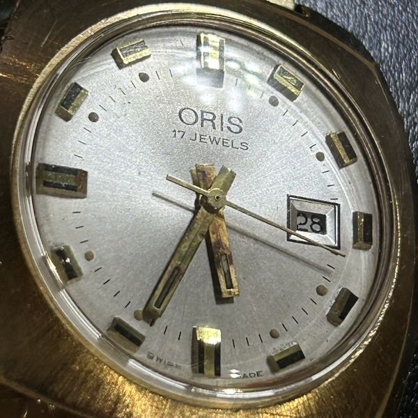 Vintage Oris Menâ s Watch working Gold Plated Circa 1975 | WatchCharts ...