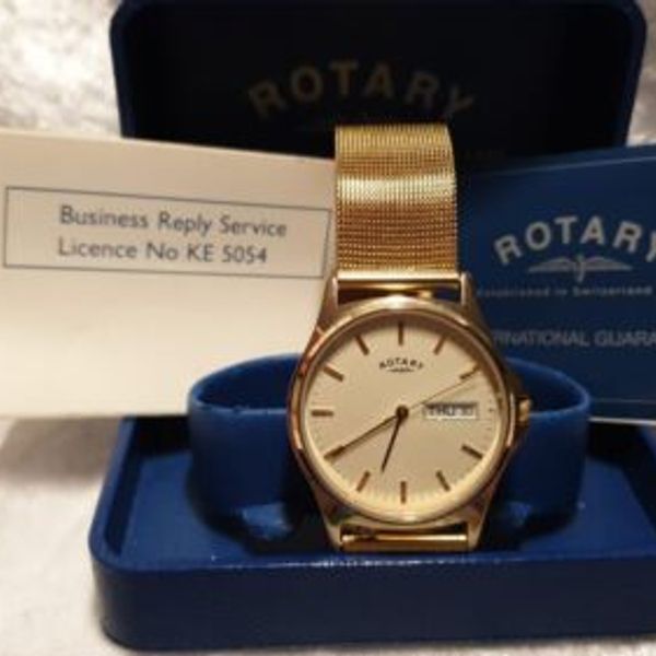 Men’s Classic Rotary Quartz Watch Model No: GS03002/03 (11263) c/w Box ...