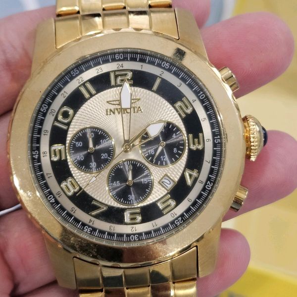 Invicta Tritnite Night Glow Model 19463 Chronograph Men's Watch. Read ...
