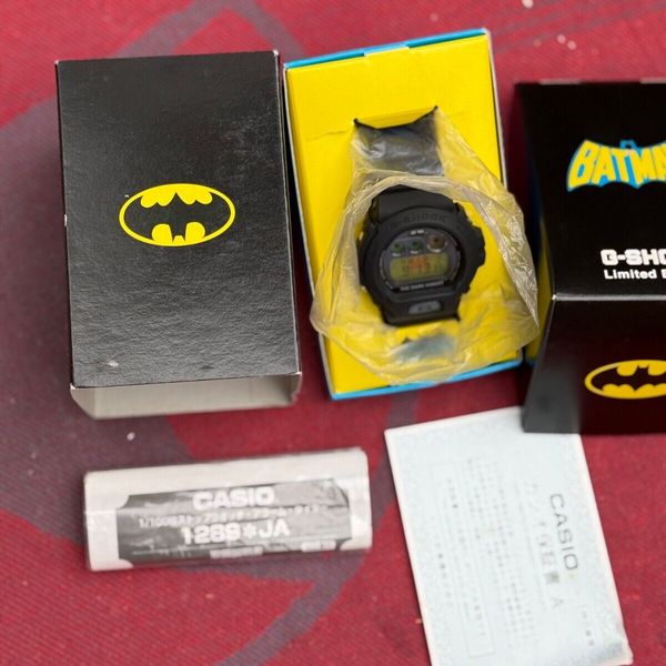 New CASIO G-Shock DW-6900BBAT BATMAN Limited Edition dw-6900 dw-6900fs ...
