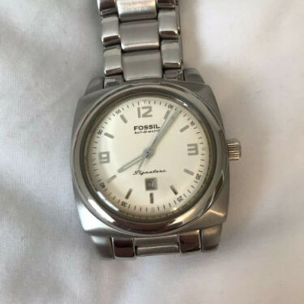 mens FOSSIL automatic Signature watch 99p Start | WatchCharts