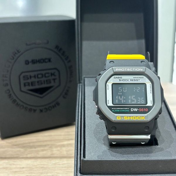 CASIO G-SHOCK DW-5610MT-1JF Gray MixTape Multicolor Model Digital Watch ...