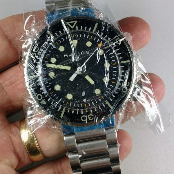 FS: Halios Puck Black dial Miyota Automatic New | WatchCharts Marketplace
