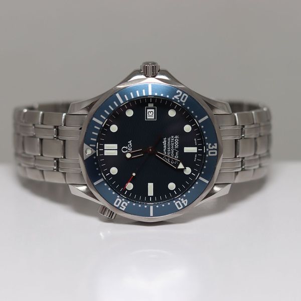 [$2,850 USD] Omega Seamaster Pro 300M SMP 2531.80 Blue Wave Dial OG Bond 007 Full Size 41mm ...