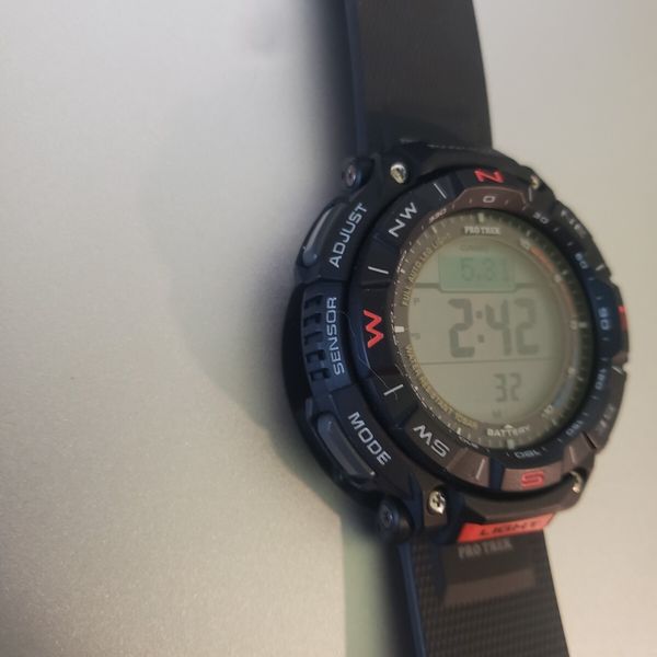 PRG-340-1JF - Black Tough Solar Compass Outdoor Digital Watch - CASIO ...