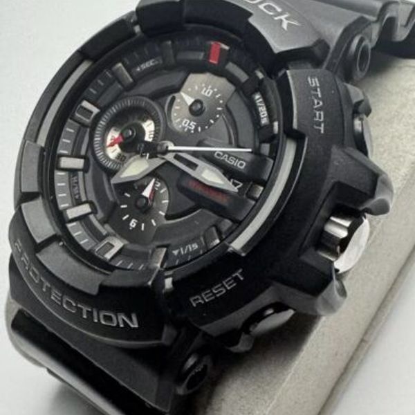 Casio G-SHOCK GAC-100-1AJ 5277 Rare AllAnalog Chronograph 53mm Watch ...