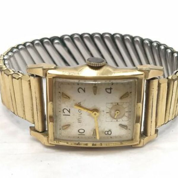 Vintage BULOVA L3 Wrist Watch, 10K Rolled Gold Case; Not Running; Parts ...