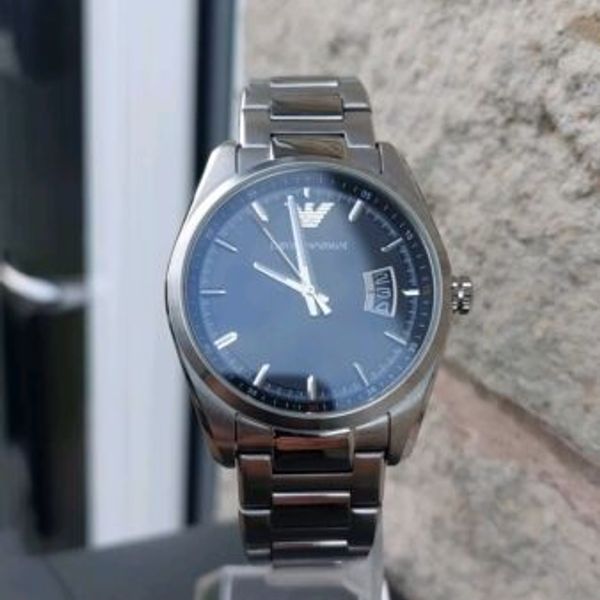 Genuine Men's Emporio Armani Dress Watch AR6019. New Battery. Original Strap. | WatchCharts ...