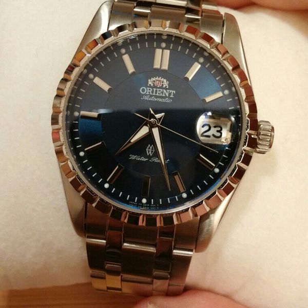 FS Orient CER1P004D0 blue dial datejust homage | WatchCharts