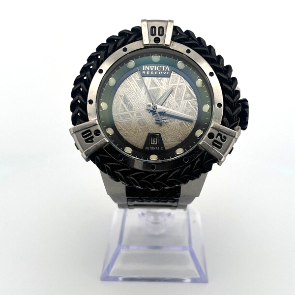 Invicta 53mm Reserve Hercules Meteorite Dial Silver Tone Watch PARTS ...