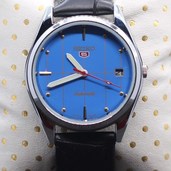 Beautiful SEIKO 5 "7005" 17 Jewels AUTOMATIC Men's Wrist Watch Japan Made. | WatchCharts Marketplace
