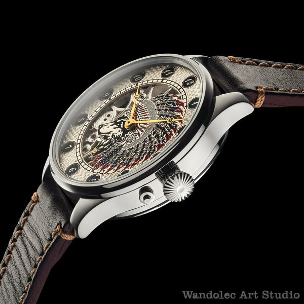 Vintage Mens Wristwatch Skeleton Men's Watch Louis Ulysse Chopard LUC ...