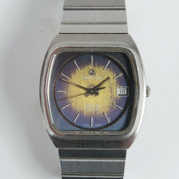Seltene Certina DS 5 mit Bicolour Zifferblatt mit ETA-ESA 952.111 aus ...