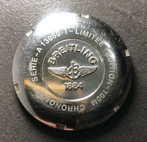 Replacement Caseback for Breitling Chronomat Serie A13050 Heavy Limitee ...