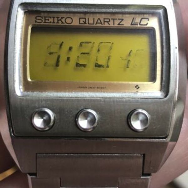 1974 Seiko 06LC 0614-5010 AS-IS NON WORKING excessive battery drain ...