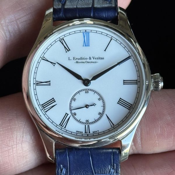 [WTS/WTT] L. Eruditio & Veritas Swiss ETA 7001 enamel ultra thin dress ...