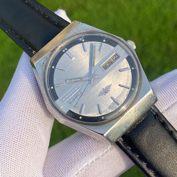 Vintage Citizen Automatic 21Jewels Beautiful Dial Japan Made Men Watch ...