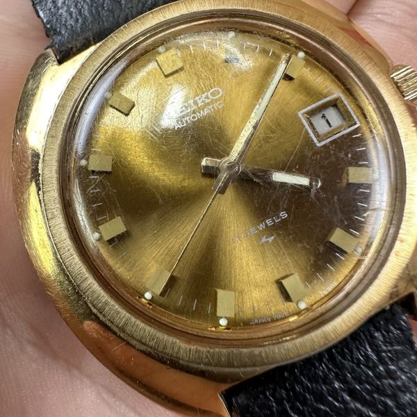 Vintage Seiko 17 jewel 7005-7099 Automatic Calendar Men's Watch NOT ...