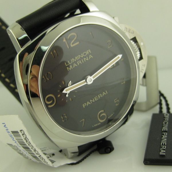 FS:BNIB Panerai PAM 359 O Luminor Marina 3 day Automatic 1950 case ...