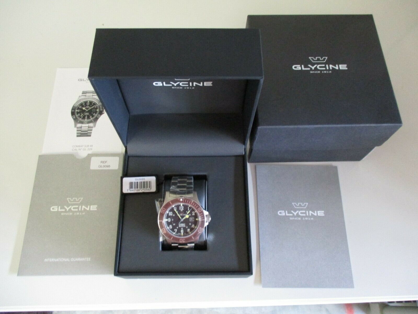 Glycine Combat SUB GL0095 48MM Automatic Mens watch | WatchCharts ...