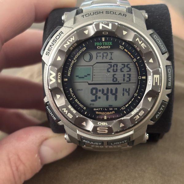 Casio Protrek PRW 2500 Titanium | WatchCharts Marketplace