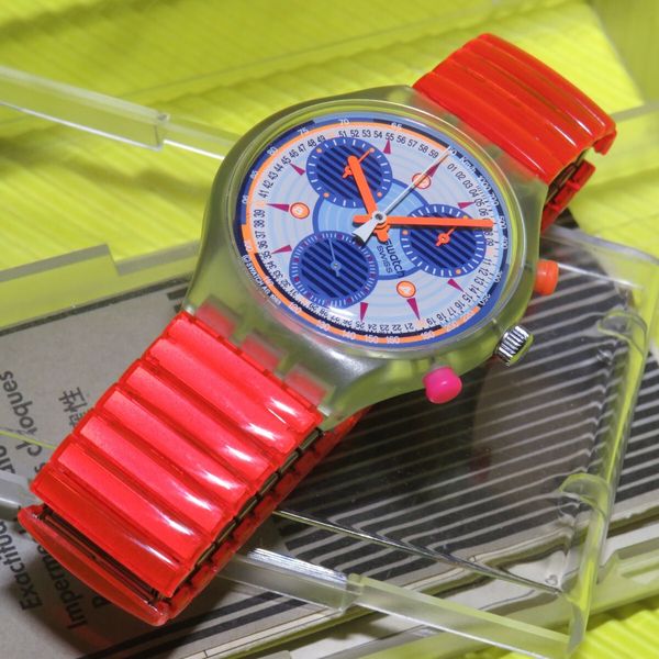 Swatch Chrono Inspyral SCG102/103 NEW & Original Packaging ...