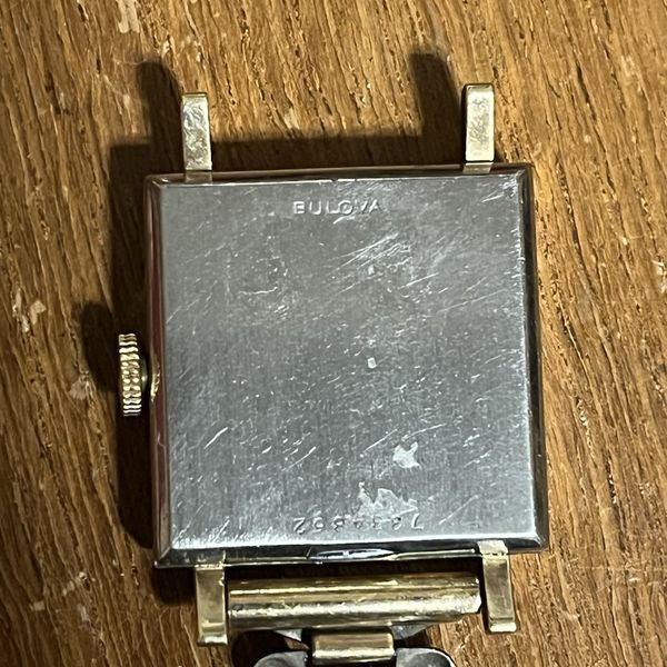 Square Bulova Watch | WatchCharts Marketplace