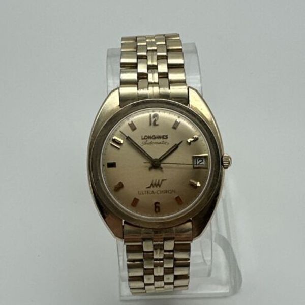 Vintage Longines Automatic Cal 431 10k Gold Filled Ultra-Chron Men's ...