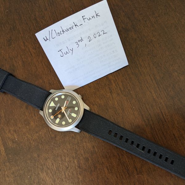 [WTS] Seiko SNK Mod - 7S26 Movement, aftermarket Seiko SKX-style Dial ...