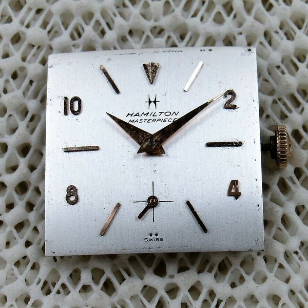 Hamilton Masterpiece Swiss Caliber 637 Manual Wind 17j Movement, Spare ...