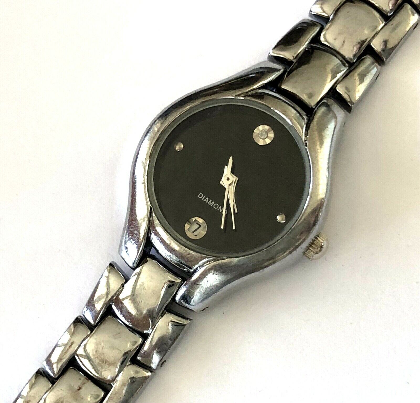Diamond Date Allude FMDAL279 91 Japan Movt Quartz Ladies Silver Color Watch Runs WatchCharts Marketplace