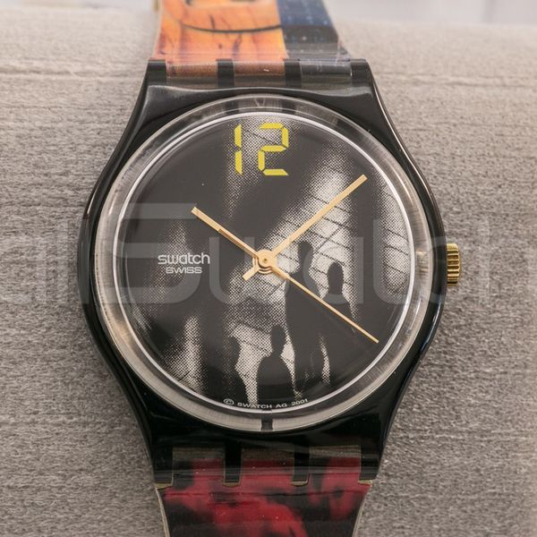SWATCH SPECIAL 2002 - GB210 - THE MAN WITH THE GOLDEN GUN - New - 007 ...
