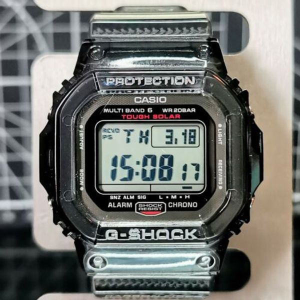 G-Shock RARE ???????? CARBON GW-S5600-1 Titanium Solar Square Black DW ...