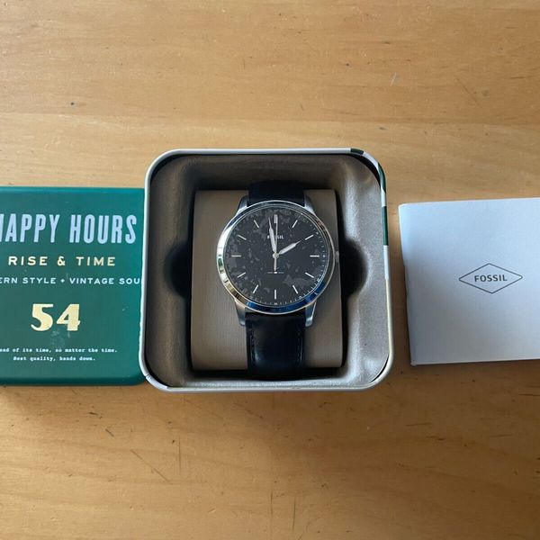 Fossil 3 Modern Style Hand Watch Brand New Happy Hours Rise Time ...