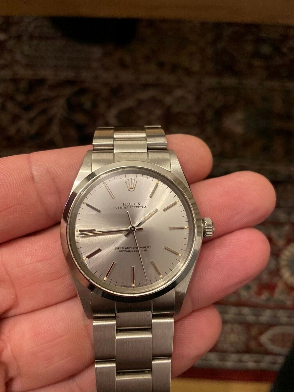 Rolex Oyster Perpetual 1018 (Modell 1018 Cal 1570 36mm) | WatchCharts