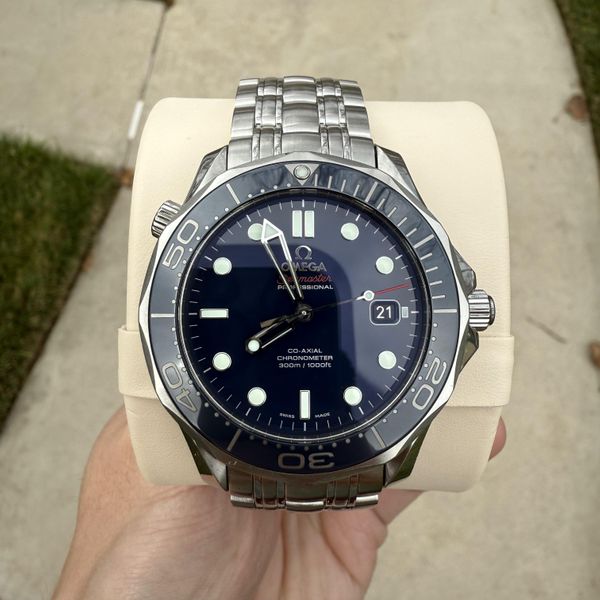 [WTS] Omega Seamaster Cermaic No-wave Dial Blue 212.30.41.20.03.001 ...