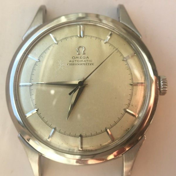 1947 OMEGA Chronometre 2517-2 cal 352 Stainless Steel/Solid WG Vintage ...