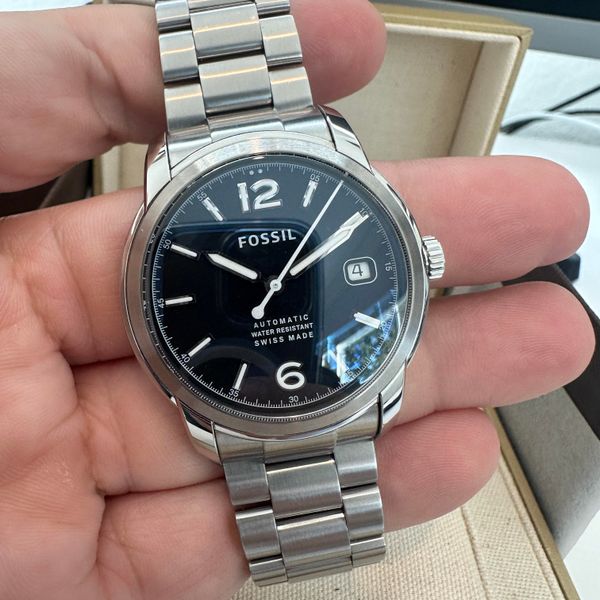 [WTS] Fossil FSW1000 Swiss Made Automatic | Black Dial | Full Kit ...