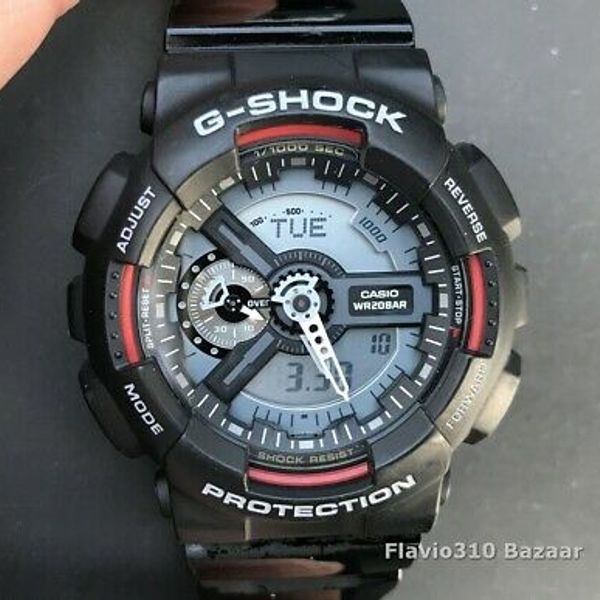 Custom & Authentic Casio G-SHOCK GA-110 (5146) Black 50mm watch - New ...