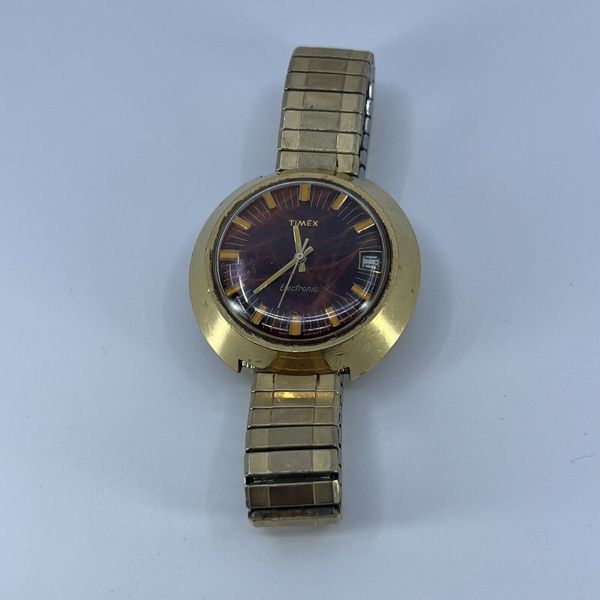 Timex Electronic 1971 Vtg Space-Age RED NEBULA Back UFO Doesnâ t Work ...