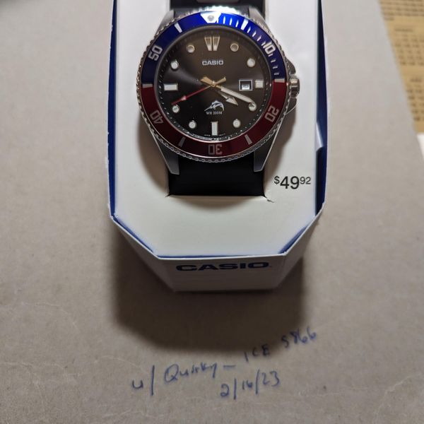 [WTS] Casio Duro Pepsi | WatchCharts