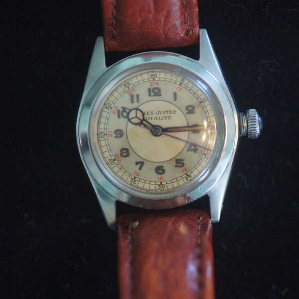 Vintage Rolex Oyster Royalite Watch Stainless Steel | WatchCharts ...