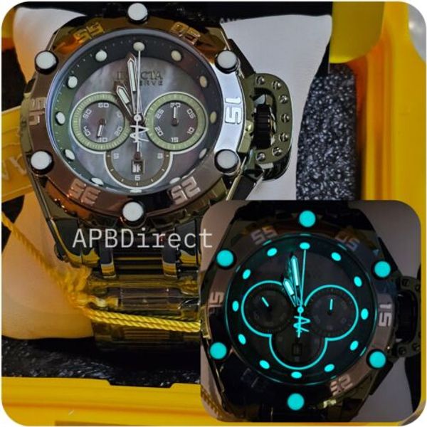 2 Invicta watches - FLYING FOX - AUTOMATIC Chronograph & NAUTILUS mens ...