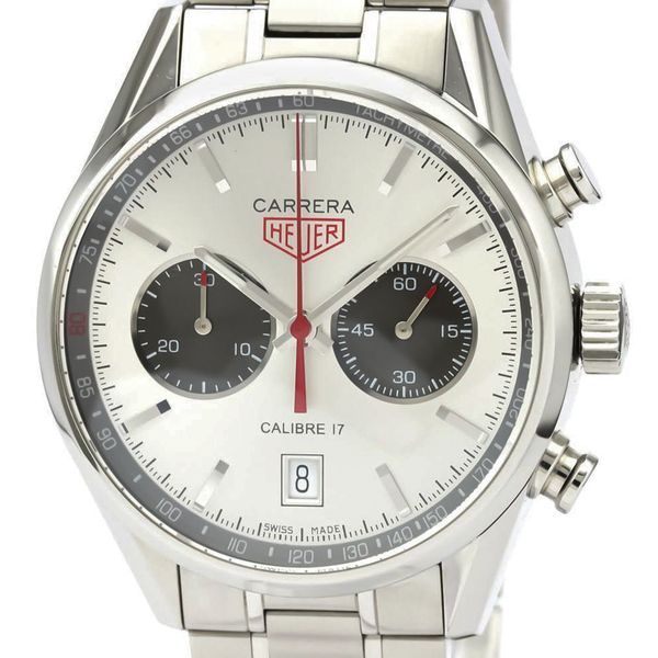 TAG HEUER Carrera Chronograph Caliber 17 Jack Heuer Stainless Steel ...